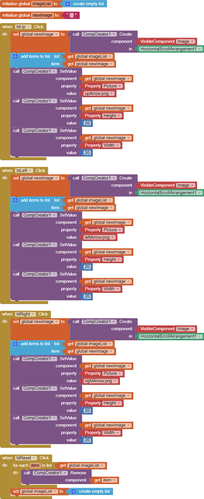 Is it possible to list images in order in a horizontalarrangement ...