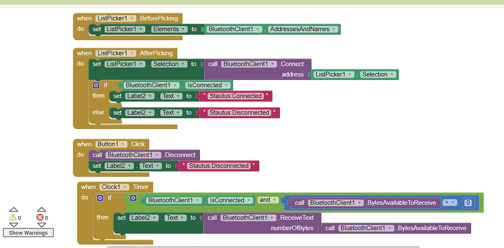 Error 507 while connecting bluetooth - MIT App Inventor Help - MIT App ...