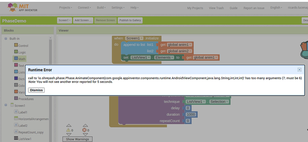 Phase • Animations made easy! - #63 by Ricardo_Lucena - Extensions - MIT App Inventor Community