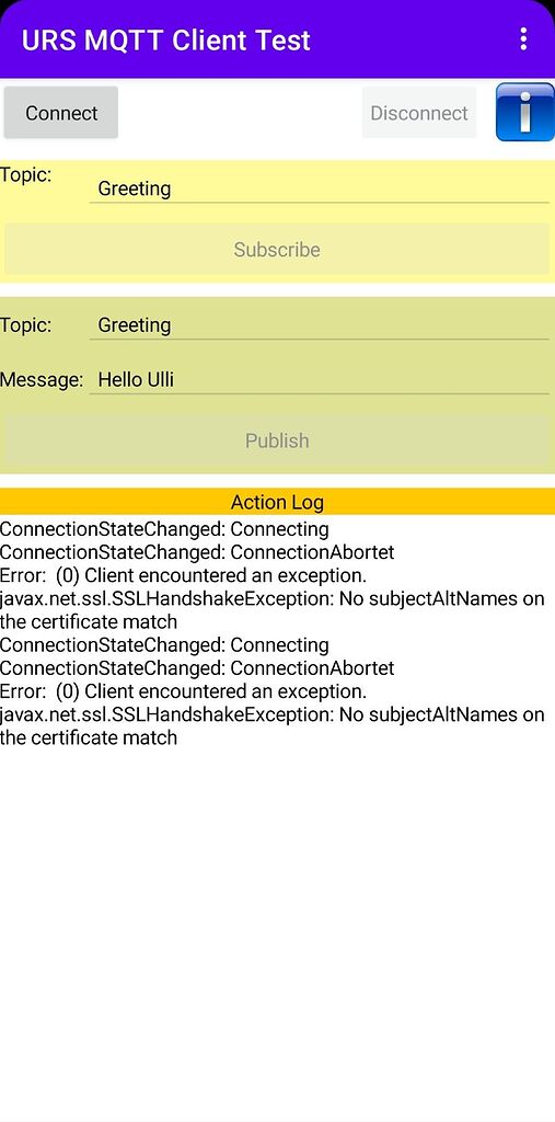 TLS connection error using example from UrsPahoMqttClient extension - MIT App Inventor Help ...
