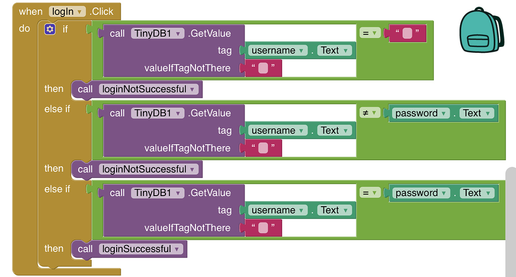 Multiple User Login - MIT App Inventor Help - MIT App Inventor Community