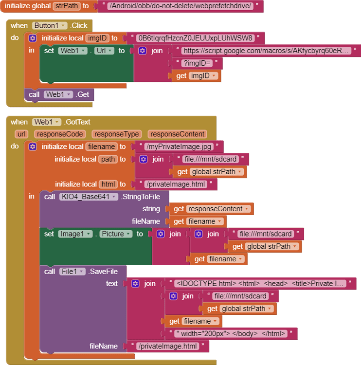Download images from google drive - MIT App Inventor Help - MIT App ...