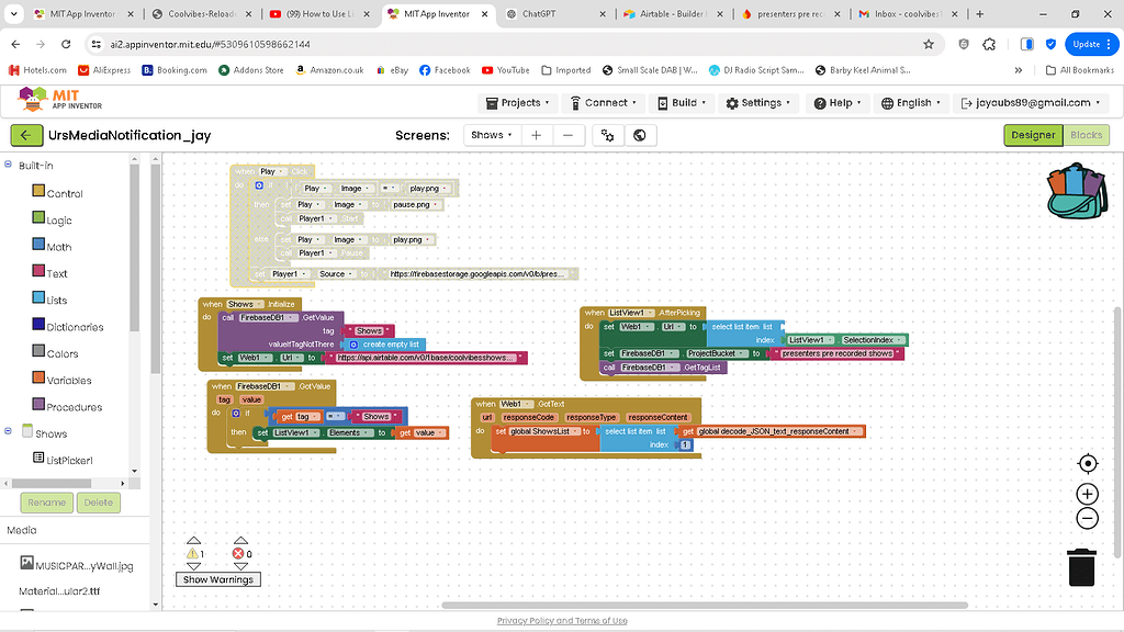Listview with database? - MIT App Inventor Help - MIT App Inventor ...