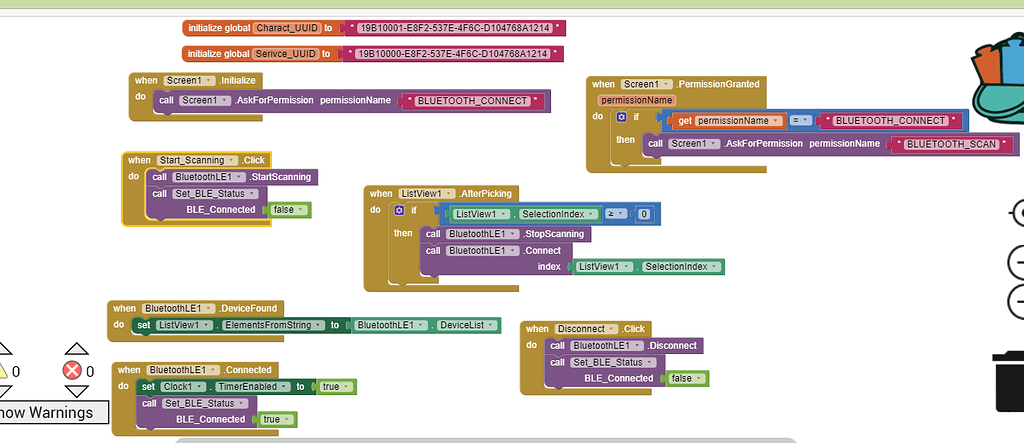 To connect to a specific BLE - MIT App Inventor Help - MIT App Inventor ...