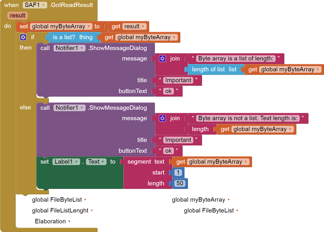 Run time error "Stack size 8188kb" during big list slice - MIT App Inventor Help - MIT App ...