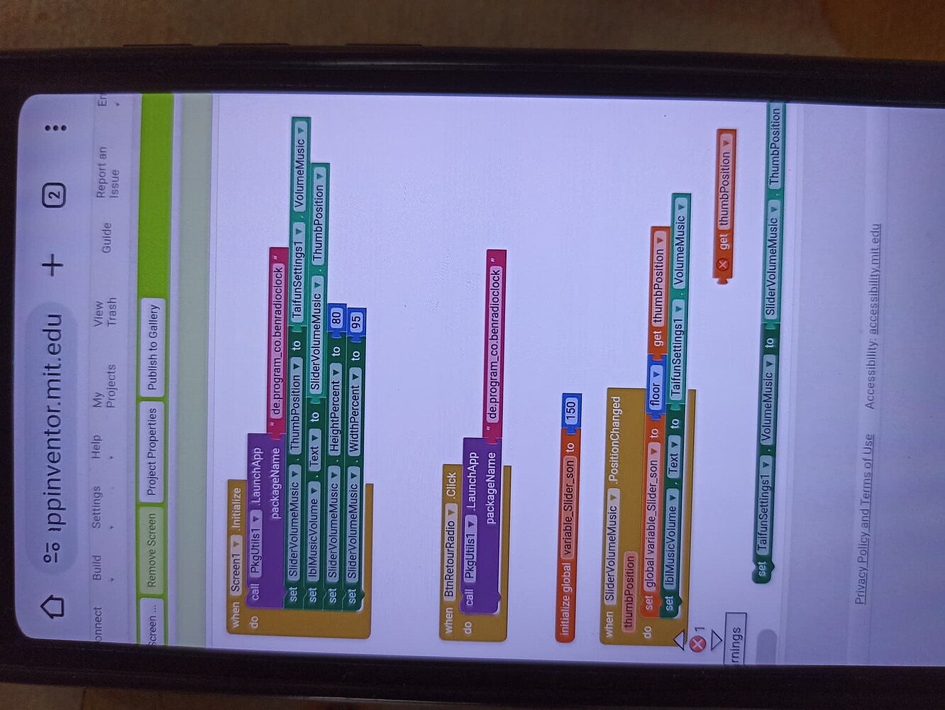 TaifunSettingsFree.aia - MIT App Inventor Help - MIT App Inventor Community