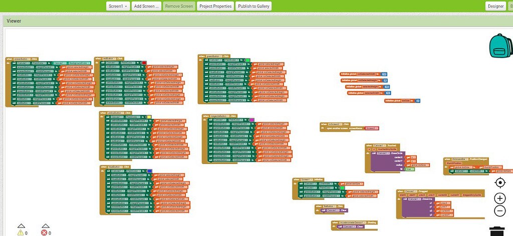 I don’t understand how I transfer the color palette value from screen2 ...