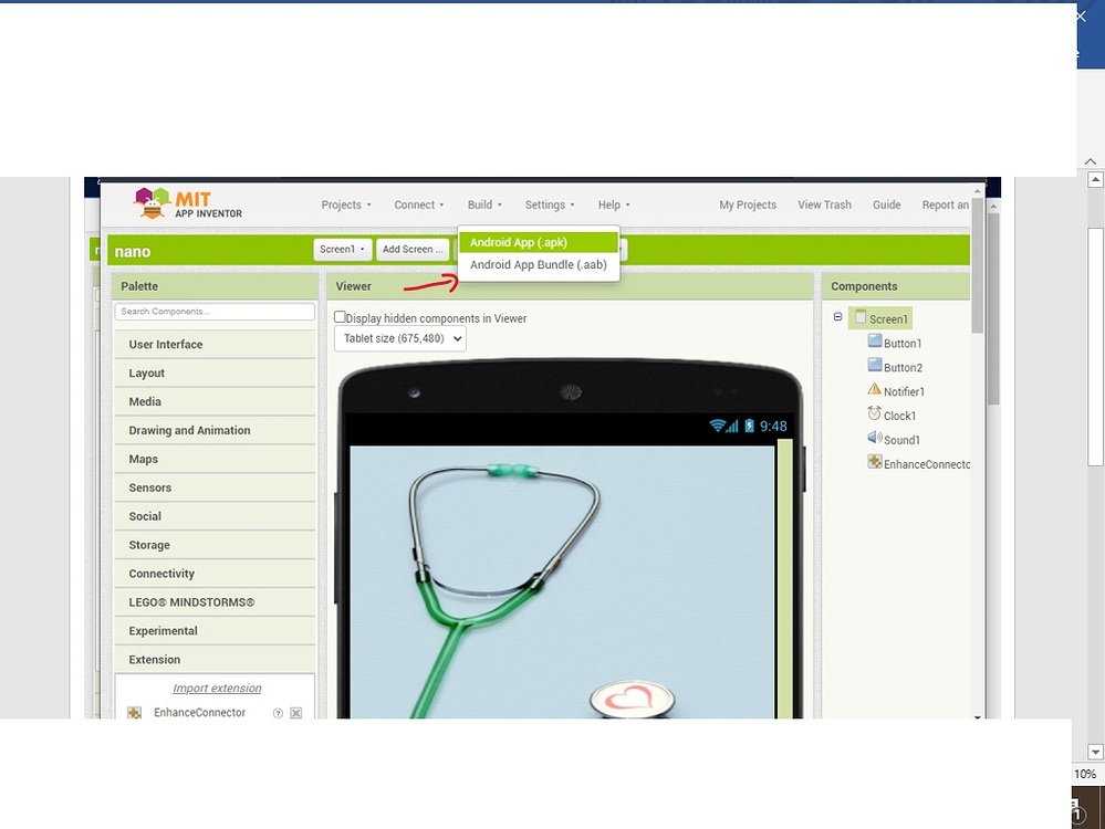 How Do I Add A Java Build To Mit Mit App Inventor Help Mit App Inventor Community