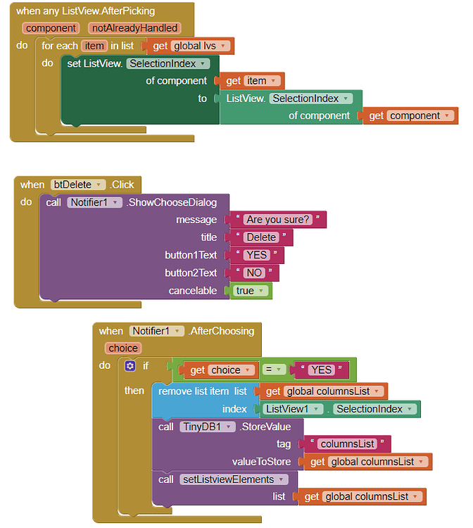 Error with delete button - MIT App Inventor Help - MIT App Inventor ...