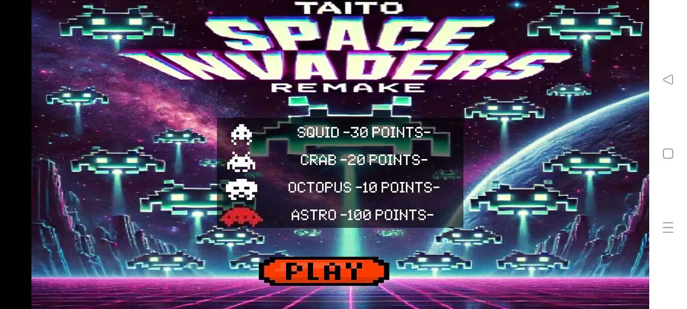 [Free aia ] Taito_Space_Invaders_Remake - App Showcase - MIT App Inventor Community