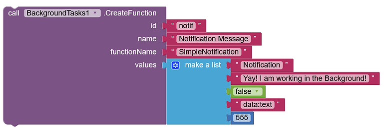Background Tasks extension [3.8 A] 🥳 - Extensions - MIT App Inventor ...