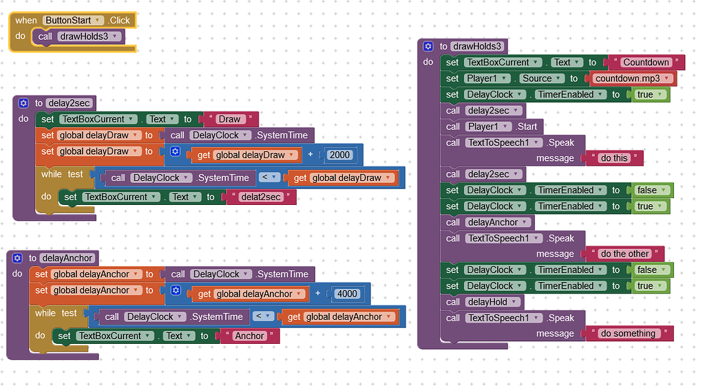 Upating a lable sequentially from a timer - MIT App Inventor Help - MIT ...