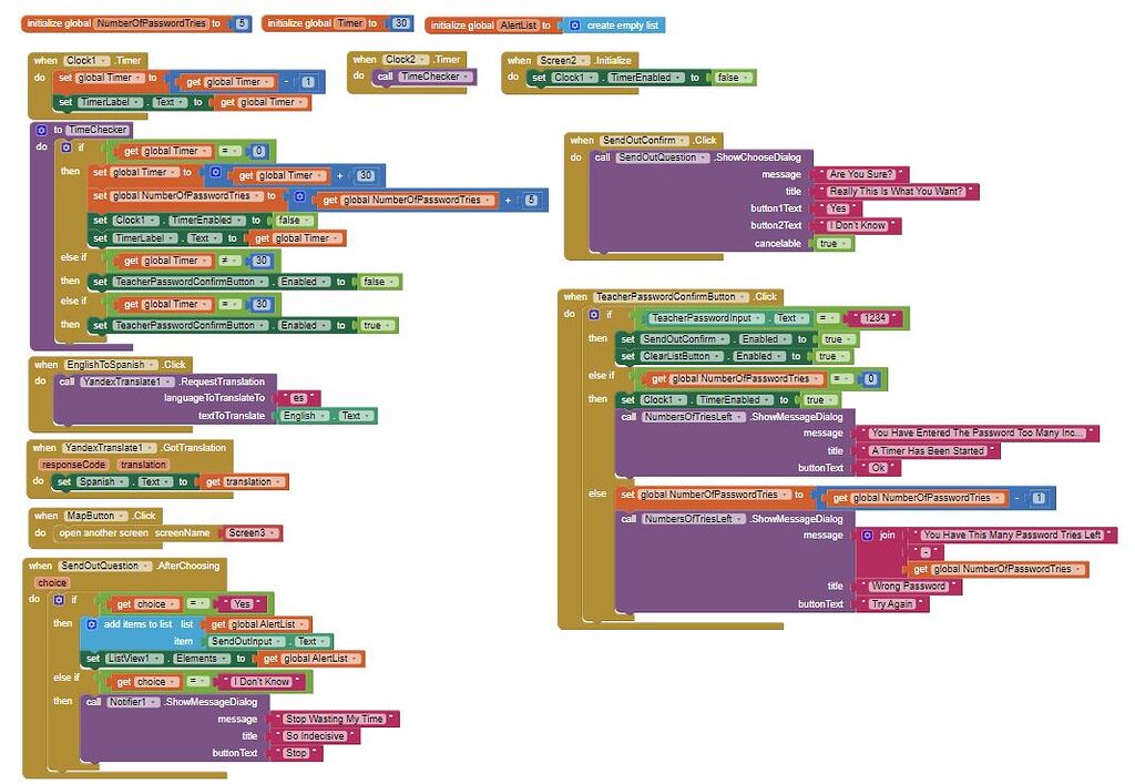 How do I make a password determine a buttons function? - MIT App ...