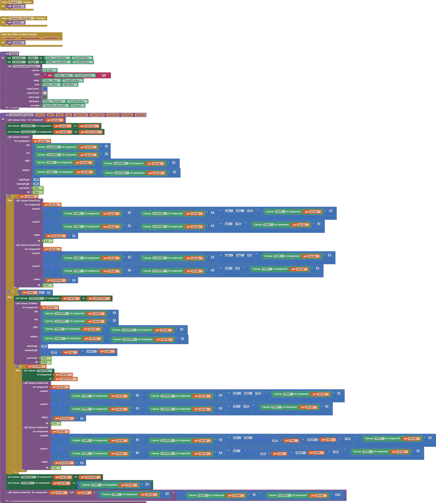 Circular Slider Procedure Without Sprites Tutorials And Guides Mit App Inventor Community