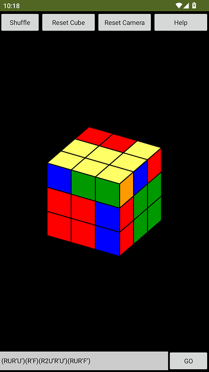 Rubik's Cube Simulator - App Showcase - MIT App Inventor Community