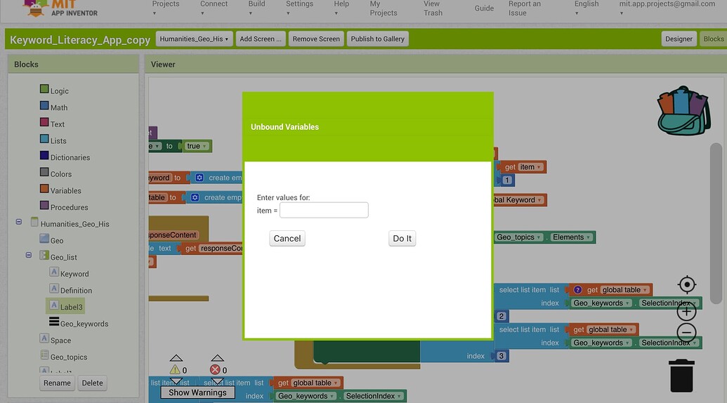 Listpicker and Google sheets - MIT App Inventor Help - MIT App Inventor Community