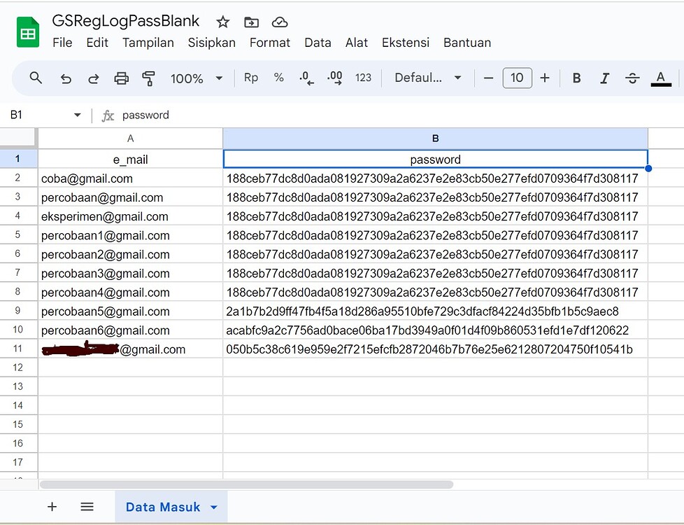 Registration, Login and Forgot Password using Google Spreadsheet - MIT ...