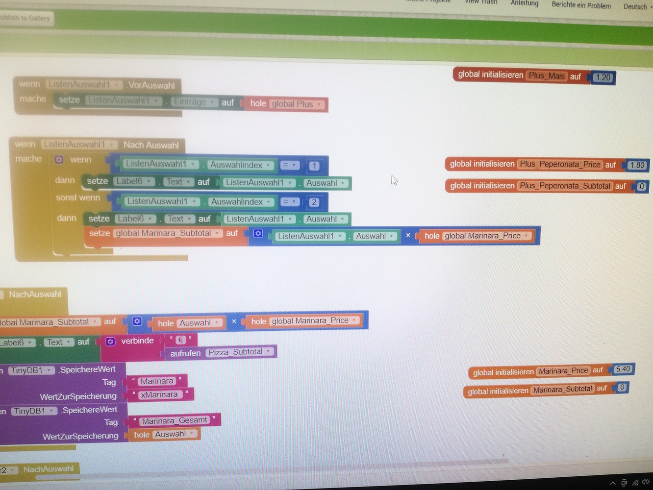 How do I make a list with prices? - MIT App Inventor Help - MIT App ...