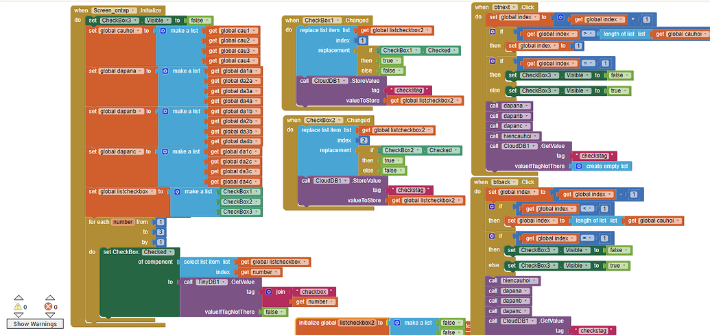 Save checkbox when getting it back - MIT App Inventor Help - MIT App ...