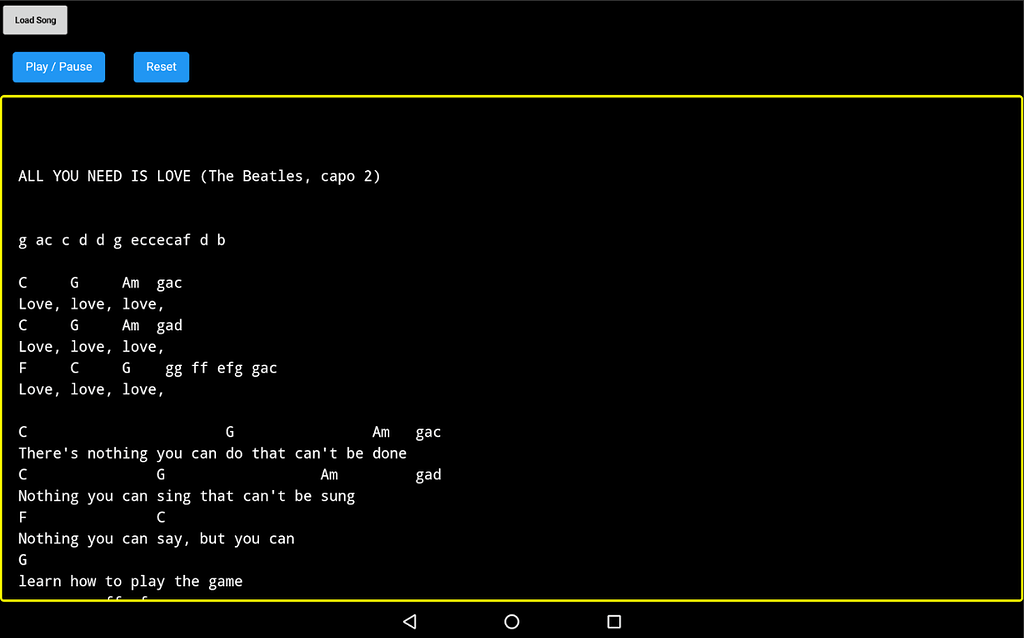 Lyric Auto-Scroller - Tutorials and Guides - MIT App Inventor Community