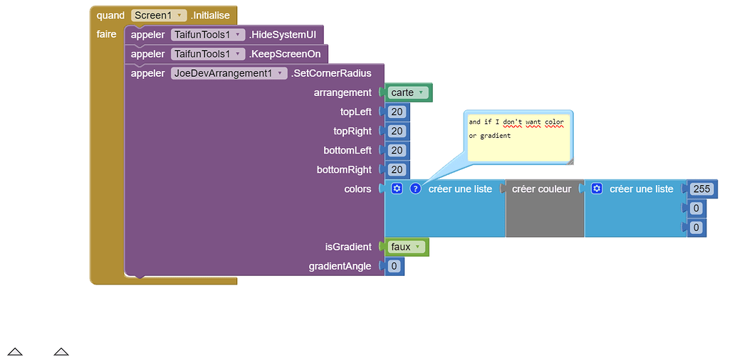 Arrangement - Animate & Radius - Extensions - MIT App Inventor Community