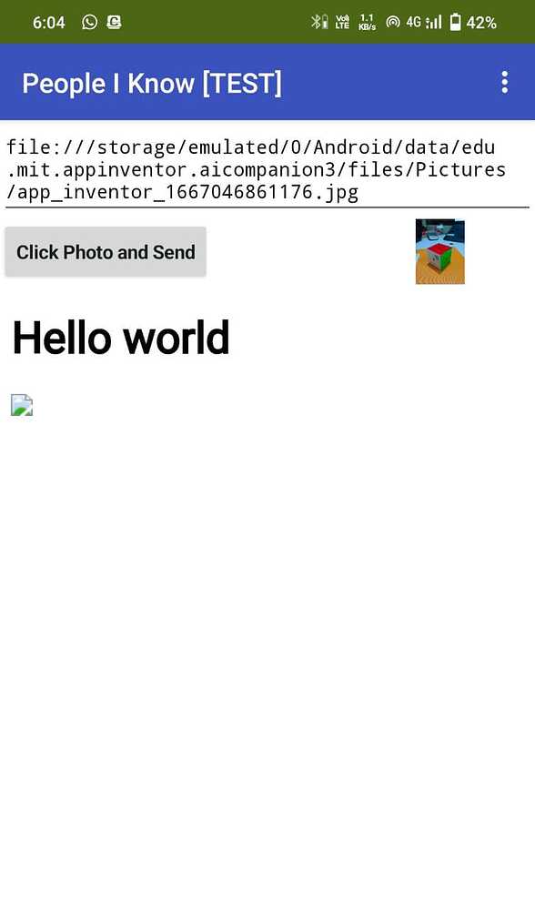 Access Image Taken By Camera In Webviewer Mit App Inventor Help Mit App Inventor Community