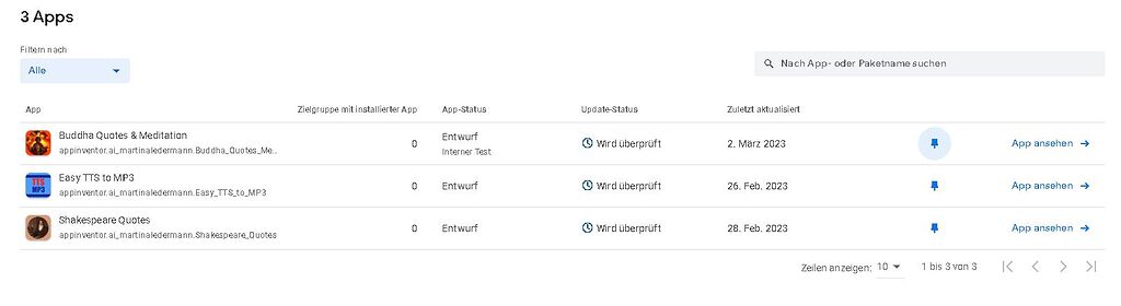 Google Play Developer Console - Draft, But Under Review? - MIT App Inventor Help - MIT App ...