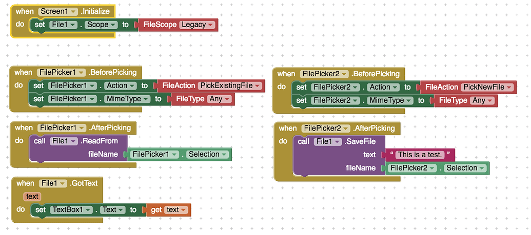 How do you create a new file using file picker and write to it? - MIT ...