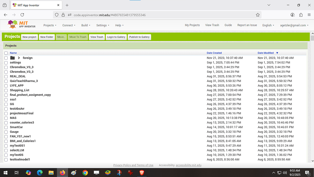 Bug Report - Fouled up code server project list prevents loading some ...