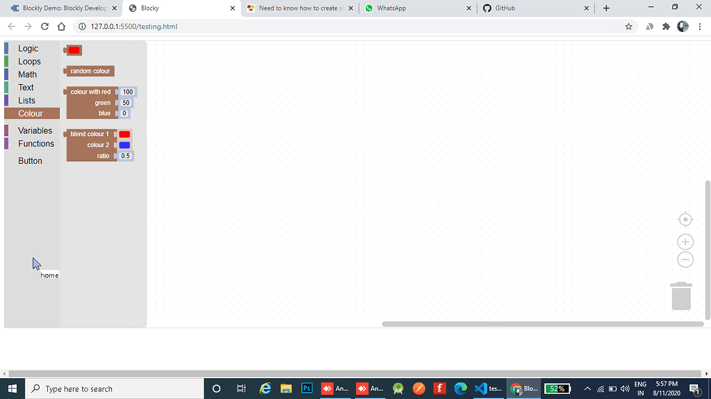 Need help in creating workspace like appinventor - Open Source Development - MIT App Inventor ...
