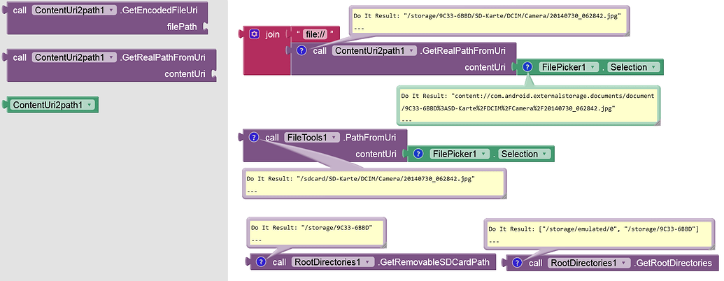 Get the real path from contentUri – especially for a removable SD card - Extensions - MIT App ...