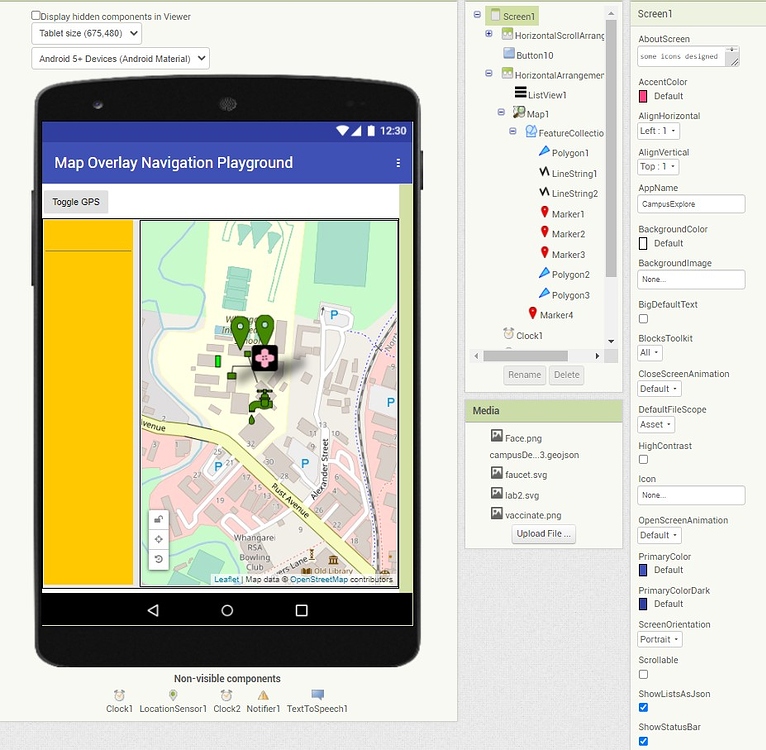How to make a Custom Map Overlay Part II .. Show the user on the Map ...