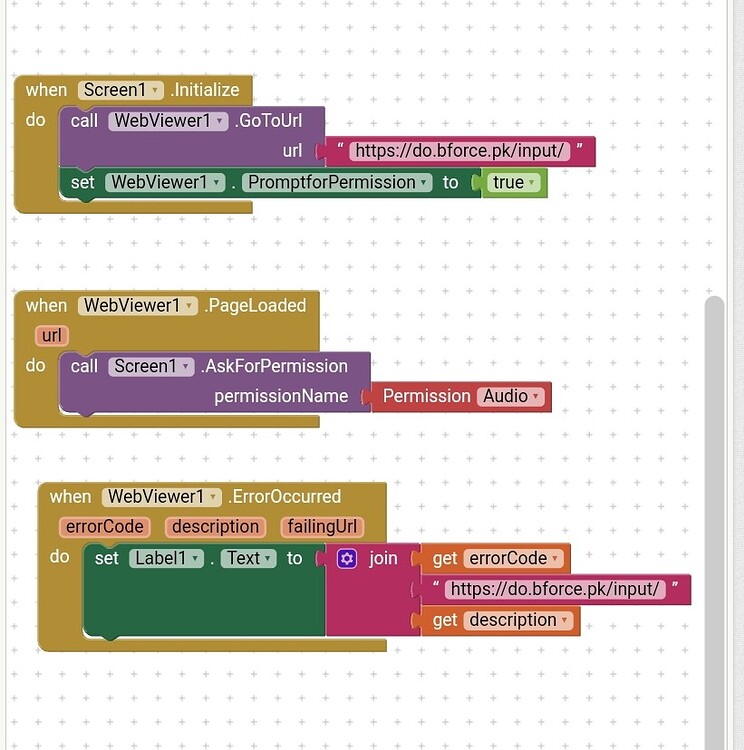 Can't allow microphone access for webviewer - MIT App Inventor Help ...