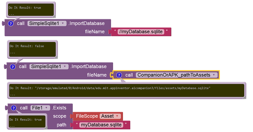 🟥 [FREE] SimpleSqlite - an extension for working with SQLite Databases - Extensions - MIT App ...