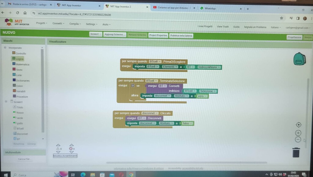 Bluetooth, I do not see the list of devices - MIT App Inventor Help - MIT App Inventor Community
