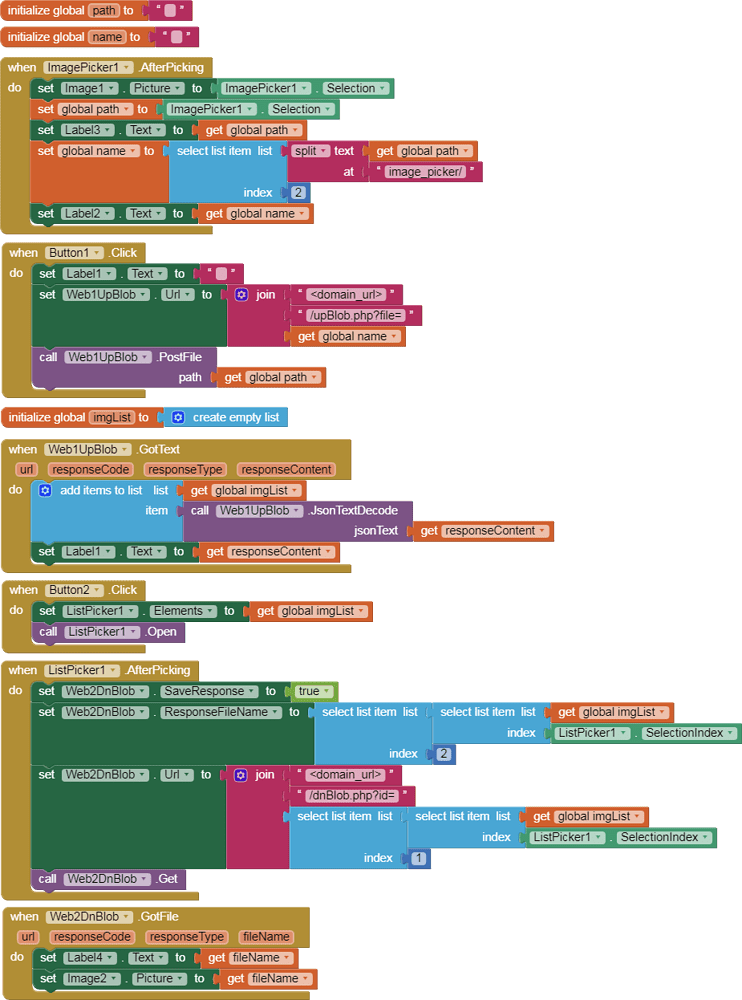 Mysqli Upload And Save Image File As Blob Postfile Posttext Tutorials And Guides Mit App