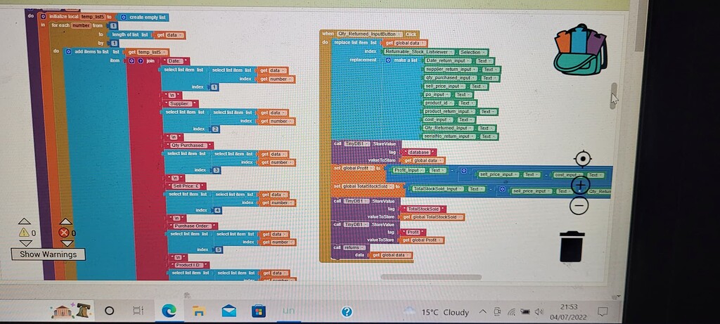 Problem Updating Sublist Mit App Inventor Help Mit App Inventor