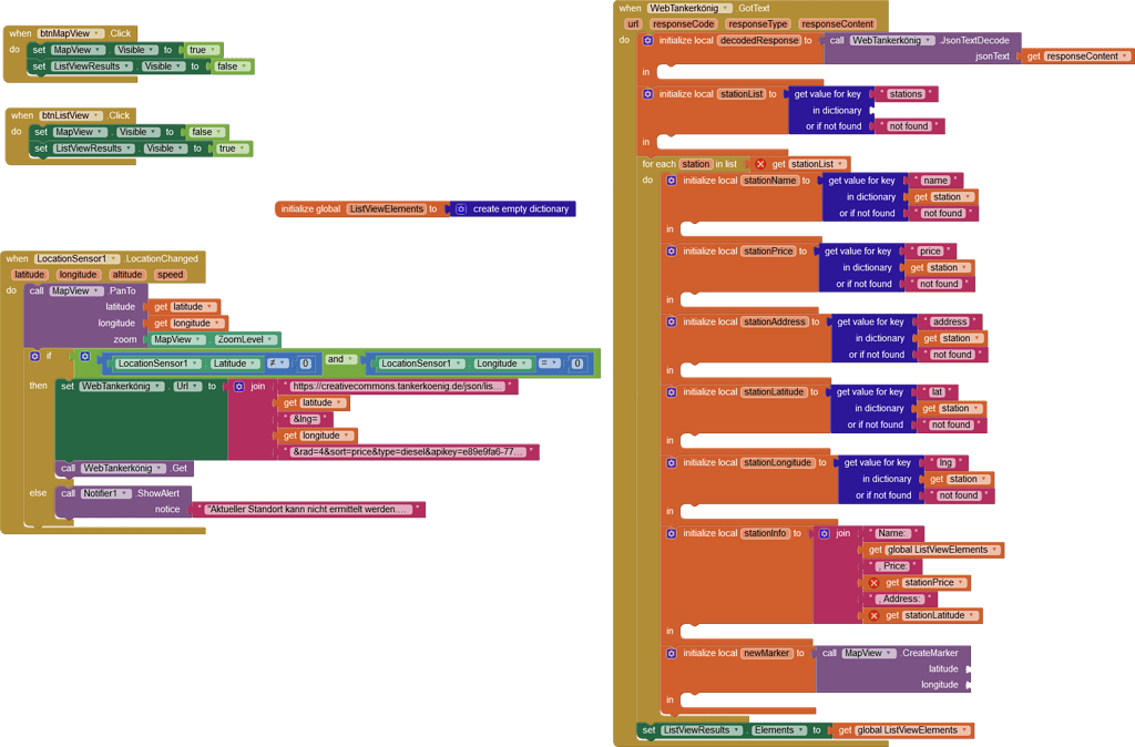 Cheapest Gas Station App - MIT App Inventor Help - MIT App Inventor ...