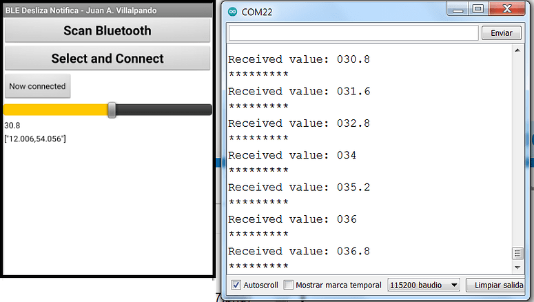 Ble Esp32 Bluetooth Send Receive Arduino Ide Multitouch 61 By Xolo Tutorials And