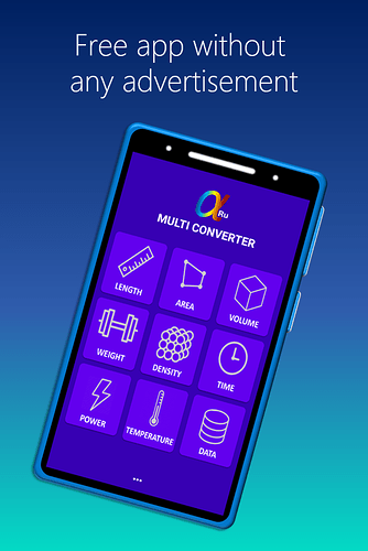 Multi Converter - An All In One Unit Converter - App Showcase - MIT App ...