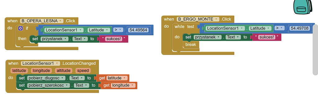 GPS coordinates in a loop - MIT App Inventor Help - MIT App Inventor ...