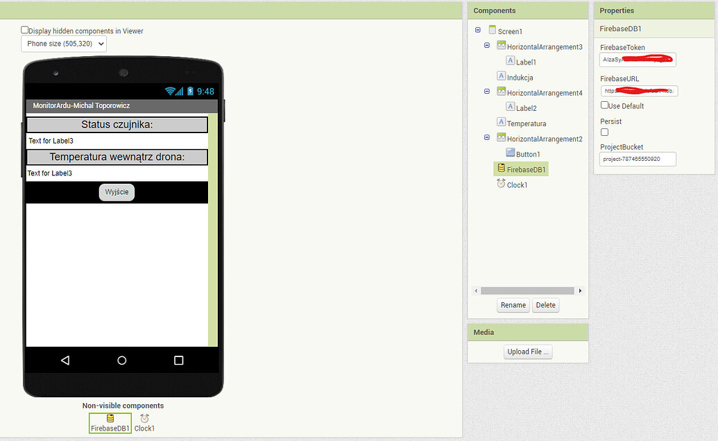 My App Doesnt Read Values From Firebase Esp 12e 8266 With Dht11 And Induction Sensor Mit