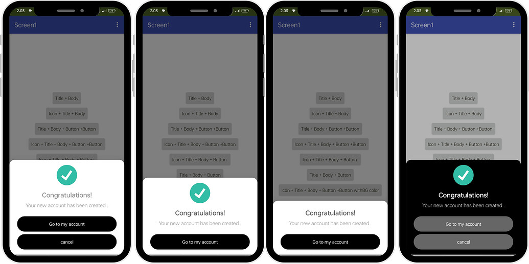 🧩 [FREE] AwesomeDialog: Create Modern & Custom Bottom Dialogs ...