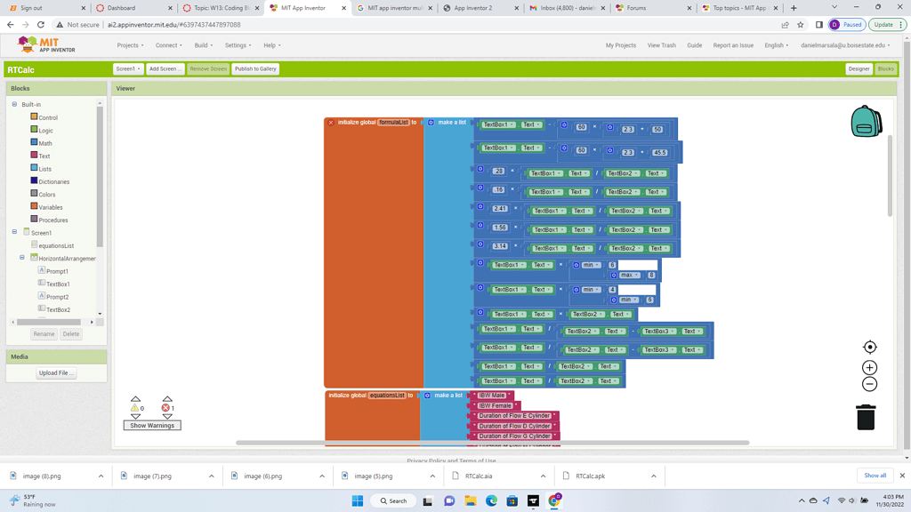 Help with a calculator app - MIT App Inventor Help - MIT App Inventor ... Help with a calculator app - MIT App Inventor Help - MIT App Inventor ...