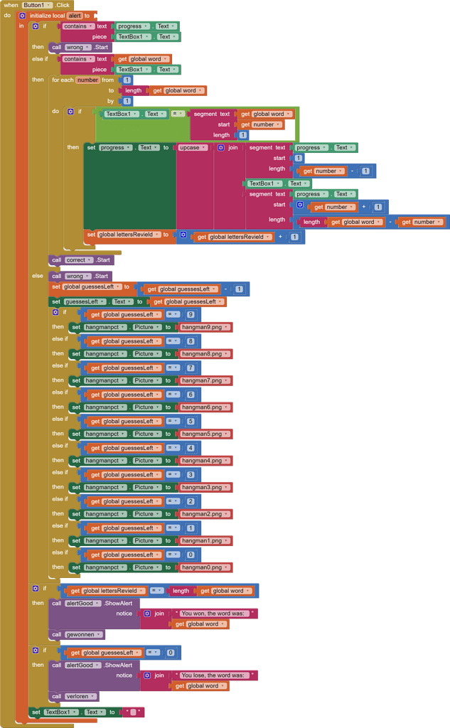 Show how many letters are in the word - MIT App Inventor Help - MIT App ...
