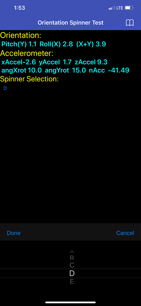 Accelerometer (and Orientationsensor) Comparison of Android versus IOS sensors (and issue ...