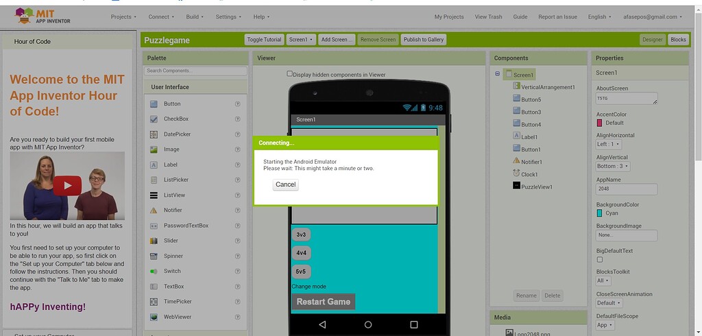 Problems with connecting with emulator - MIT App Inventor Help - MIT ...