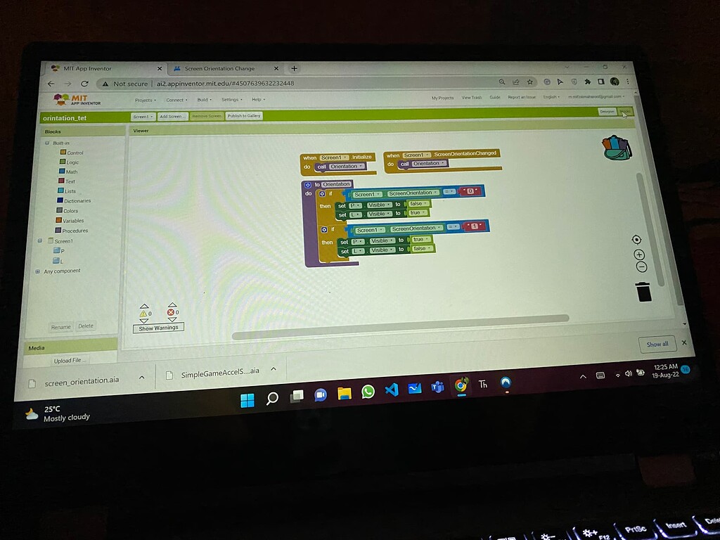 When Screen Orientation Changed - MIT App Inventor Help - MIT App ...