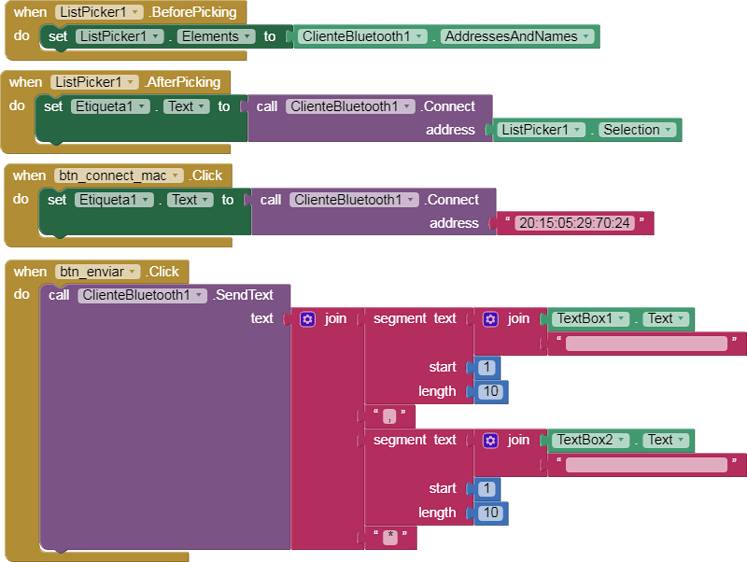 Attiny85 microcontroller. Bluetooth HC-06. Arduino IDE - Internet of Things - MIT App Inventor ...