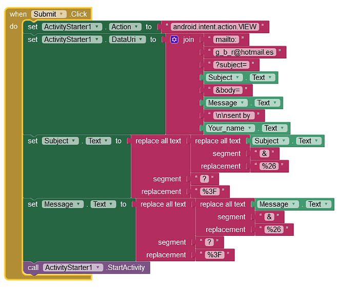 Problem To Scrubbing Textbox In Contact Form Mit App Inventor Help Mit App Inventor Community